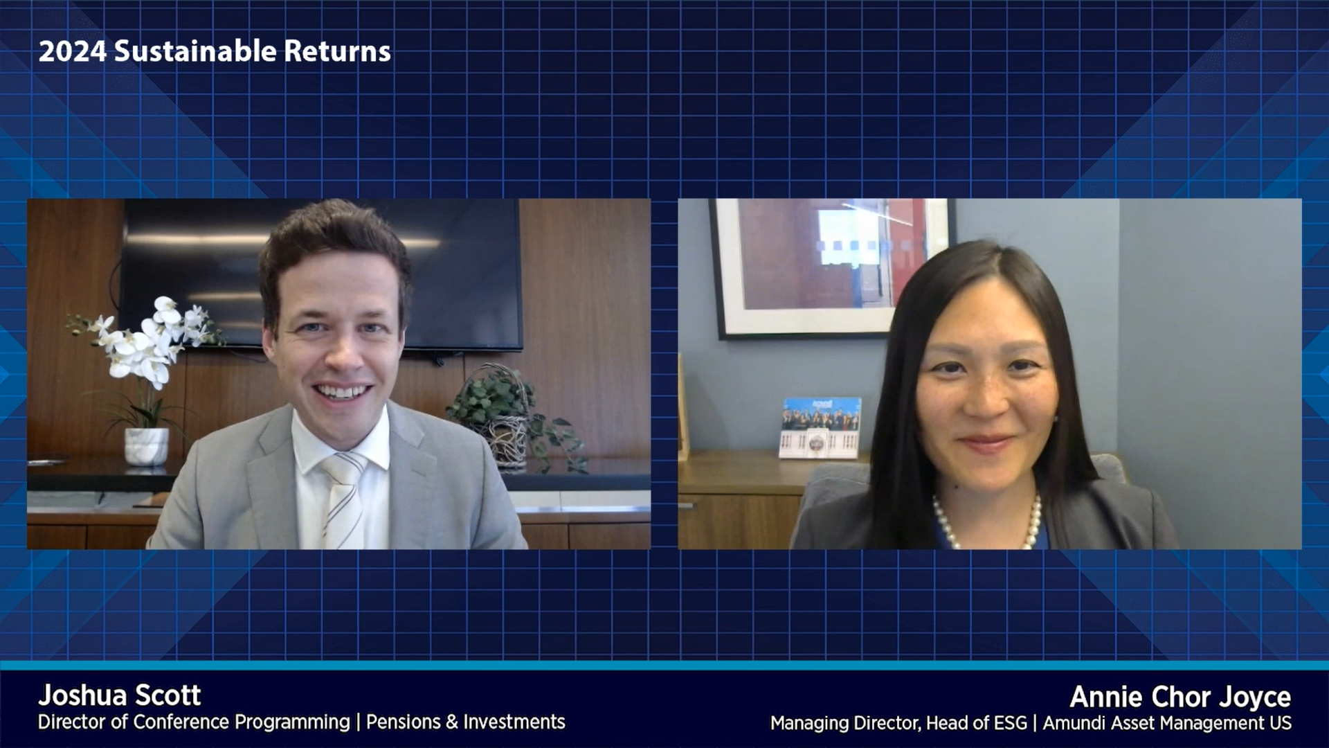 Annie Chor Joyce, Amundi US | 2024 Sustainable Returns Video from ...