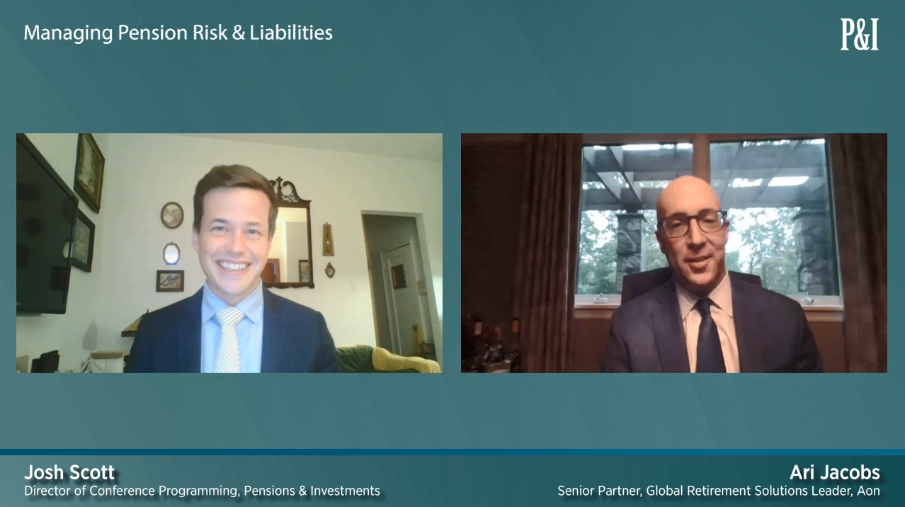 Ari Jacobs of Aon | MPRL Series 2021 Video from Pensions & Investments