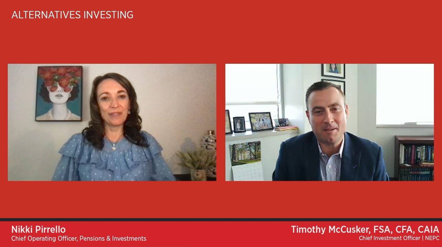 Timothy McCusker of NEPC | Alternatives Investing 2022 Video from ...