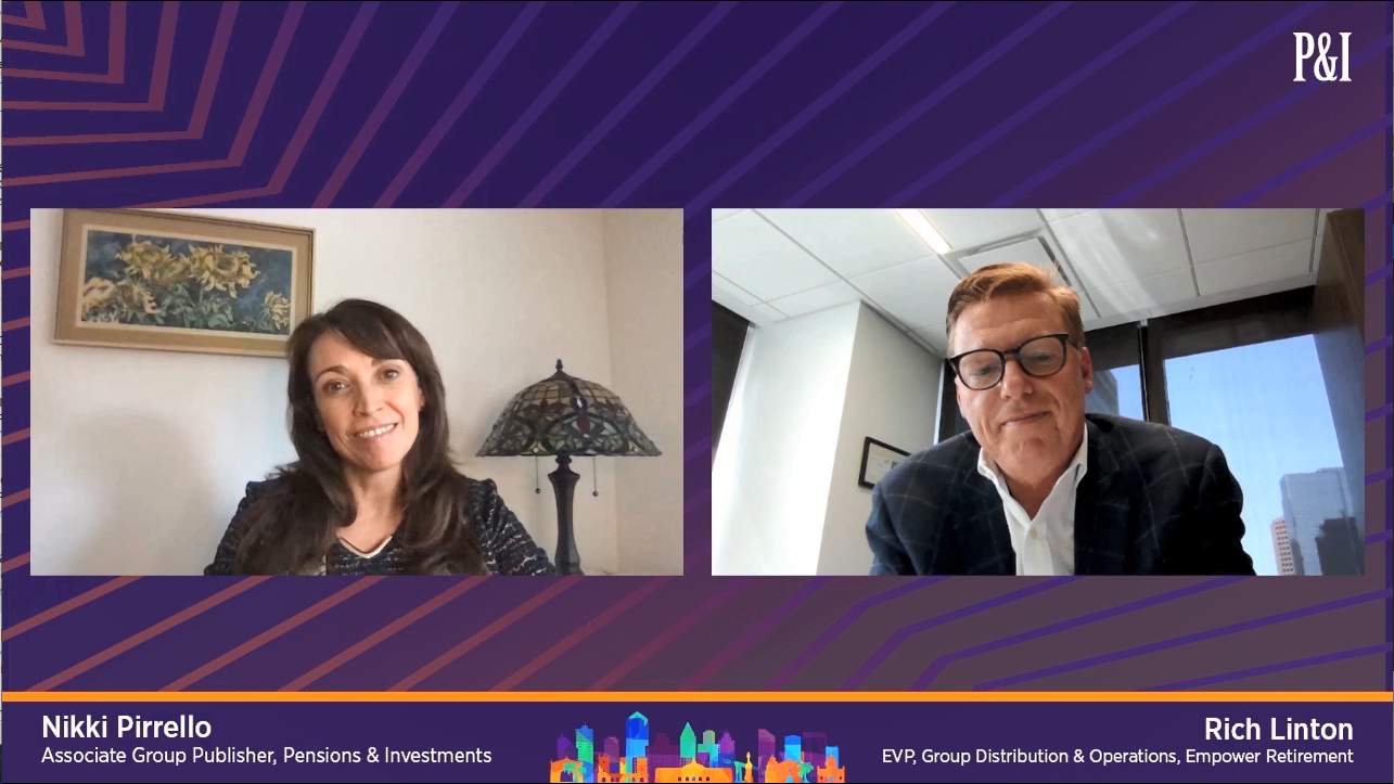 Rich Linton of Empower Retirement | DCW Fall Series Video from Pensions ...