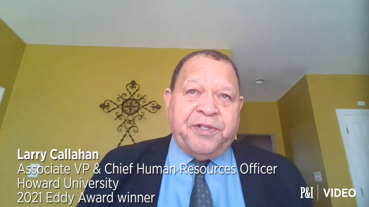 2021 Eddy Award winner Larry Callahan Video from Pensions & Investments