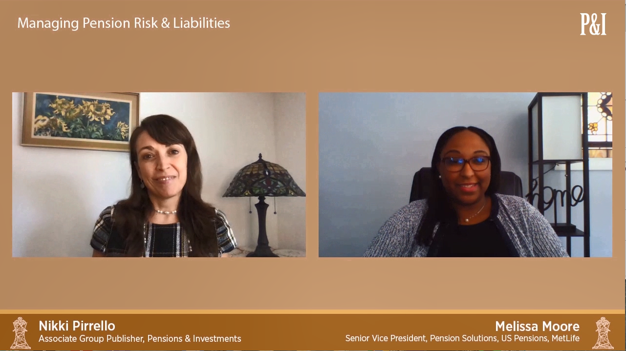 Melissa Moore of MetLife | MPRL Series Video from Pensions & Investments