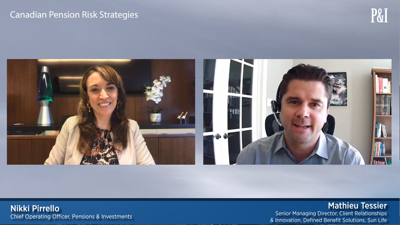 Mathieu Tessier of Sun Life | CRISK Series 2021 Video from Pensions ...