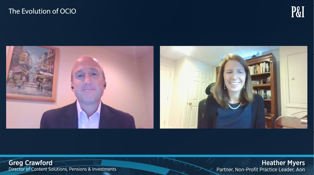 Heather Myers of Aon | Evolution of OCIO Video from Pensions & Investments
