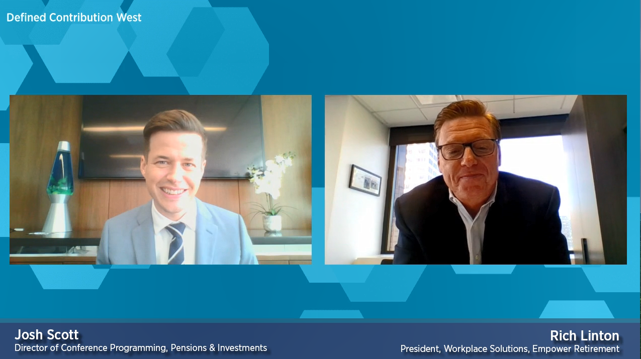 Rich Linton of Empower Retirement | DCW 2021 Video from Pensions ...