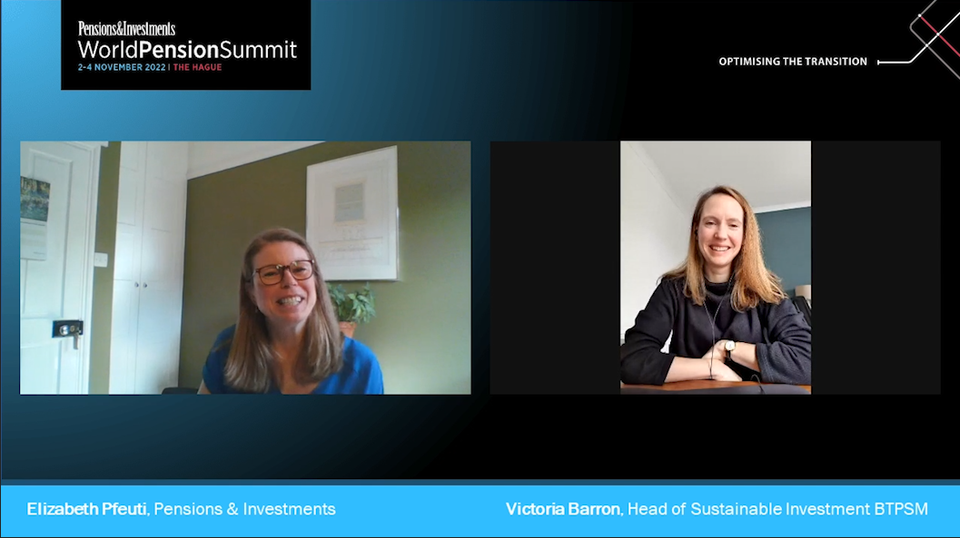 OWAI with Victoria Victoria Barron, BTPSM | WPS2022 Video from Pensions ...