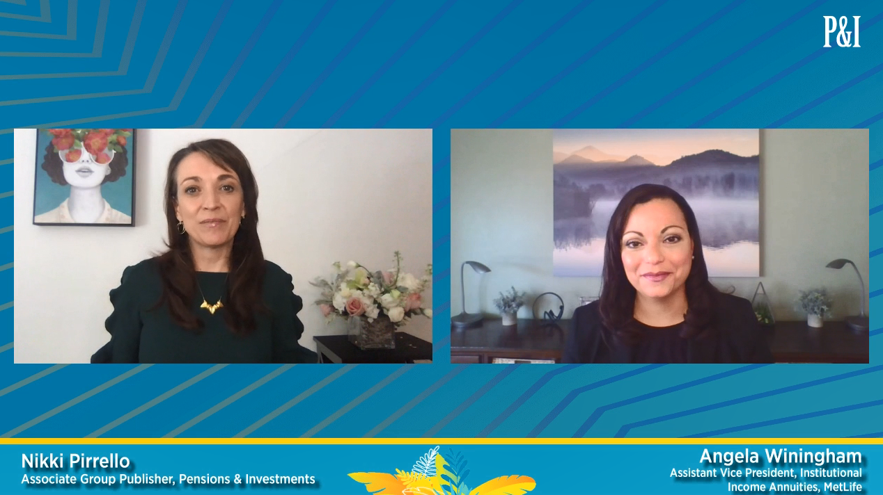 Angela Winingham of MetLife | DCE Spring Series Video from Pensions ...