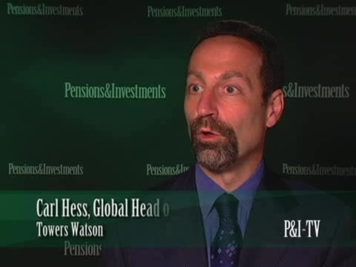 Towers Watson's Carl Hess talks about pension risk in a new era Video ...