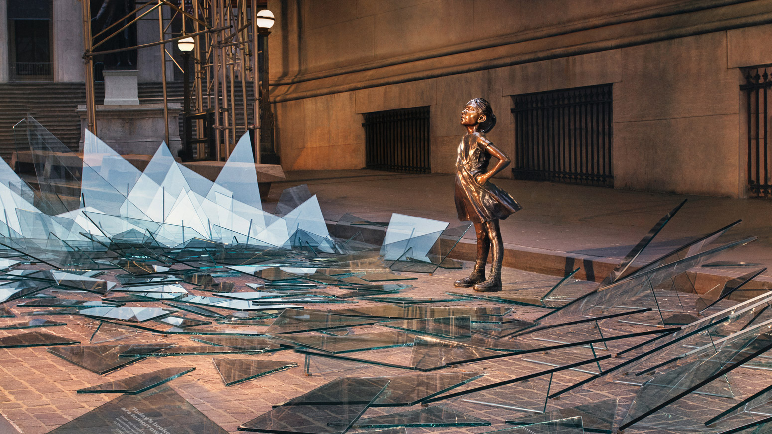 SSGA’s Fearless Girl statue now shattering glass ceiling | Pensions ...