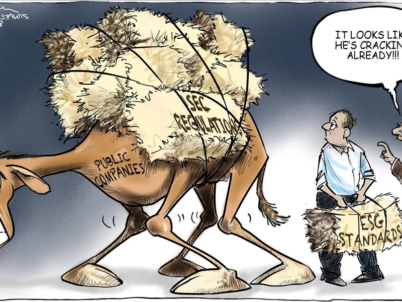 SEC must say no to ESG regulation