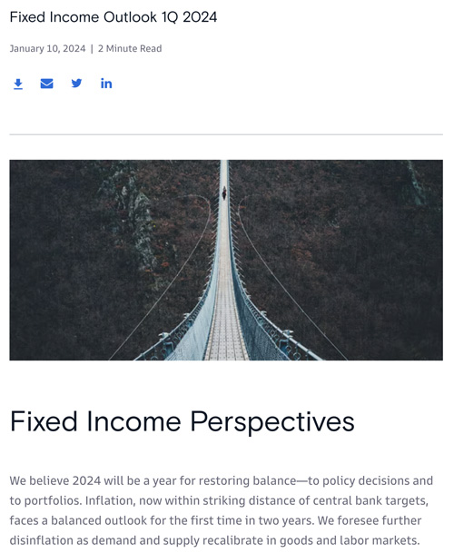 Fixed Income Strategy: A Compelling Moment | Pensions & Investments